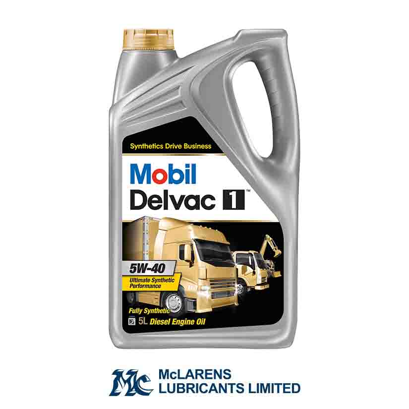 Mobil Delvac 1™ 5W-40 - McLarens Lubricants Limited