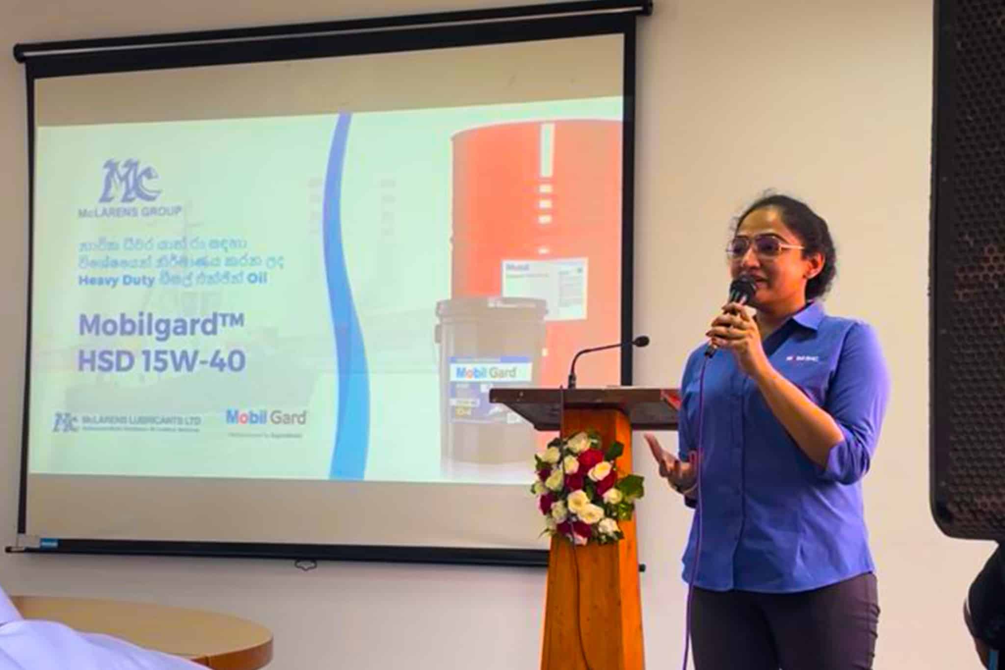 Technical presentation on the best use of Mobilgard HSD 15W-40 ...